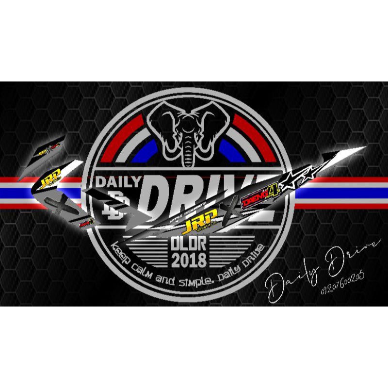RAIDER 150 NEWBREED/GEN2 STOCK SIZE DECAL ( JRP X DS4 ) | Shopee ...