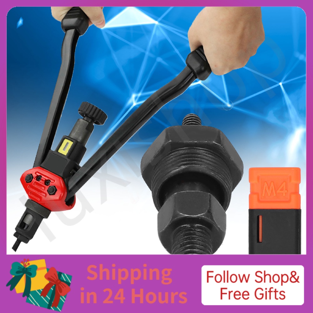 [Ready Stock] Rivet Nut Gun Head Manual Riveter Tip Alloy Steel ...