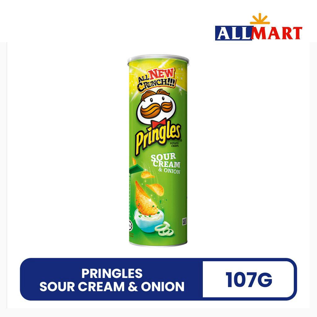 Pringles Sour Cream & Onion 107g | Shopee Philippines