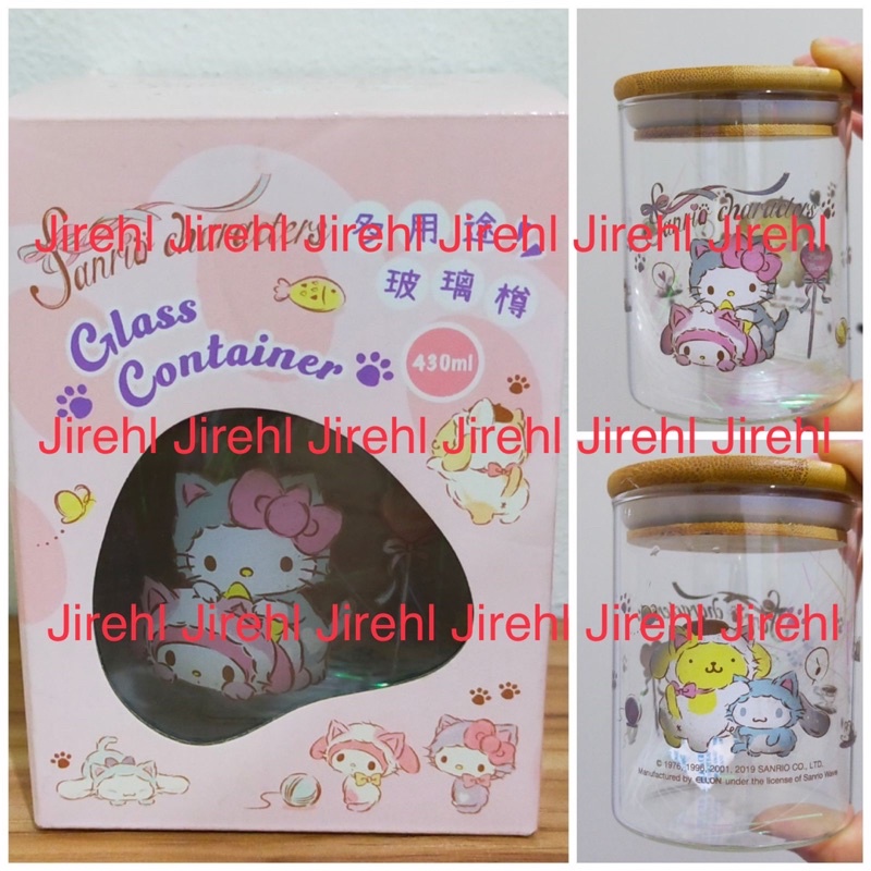 Sanrio Mix Character Glass Canister/Container | Shopee Philippines
