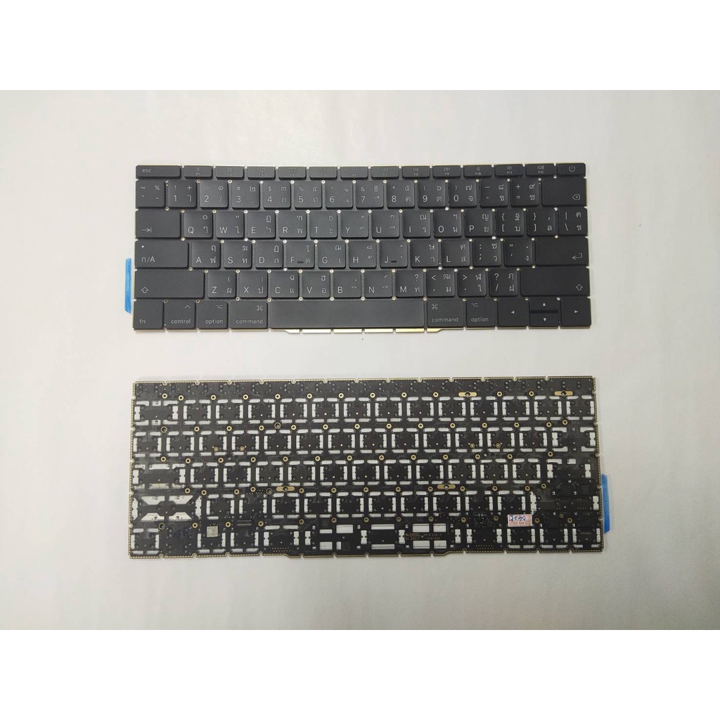Thai Keyboard Replacement for Mc book Pro 13 inch A1708 (US/TH Layout ...