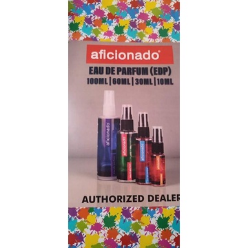 Aficionado Perfume men& women-30ml | Shopee Philippines