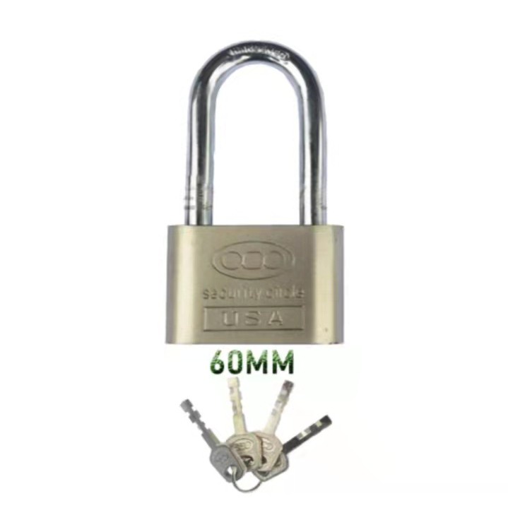 High Quality Hardened Steel Padlock (LONG) | Shopee Philippines