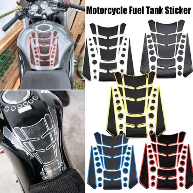 Tank Pad Protector Embossed Sticker (Universal) | Shopee Philippines