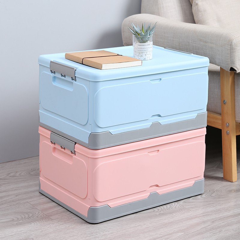 Portable storage box can be stacked, easy to assemble clothes, toys ...