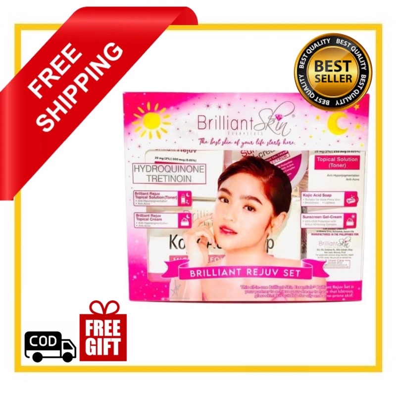 Legit Original Brilliant Skin Rejuvenating Facial Set Shopee Philippines