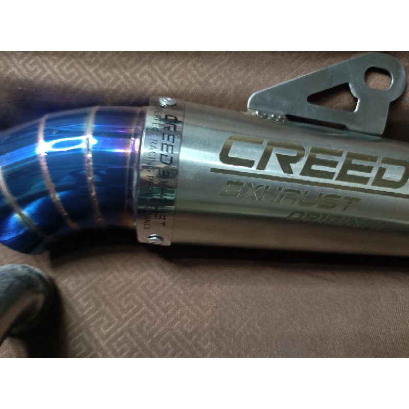CREED ELBOW AND PIPE SET FOR AEROX/PCX MOTOR OPEN PIPE | Shopee Philippines