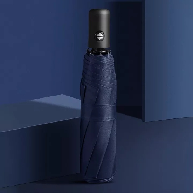 10 ribs Automatic Umbrella Windproof tri-folding Sun protection and UV ...