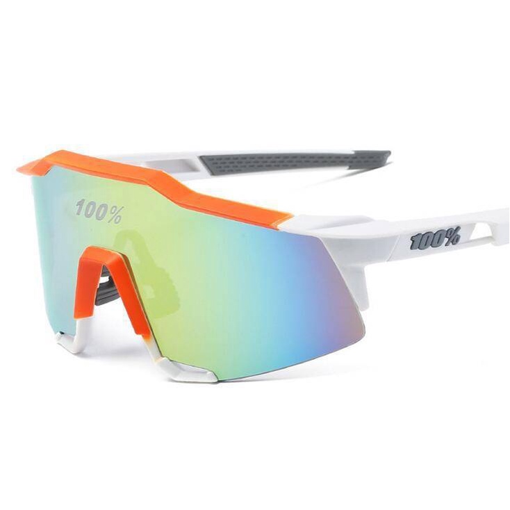 100% UV400 outdoor sports glasses mountain MTB bike eye protection ...