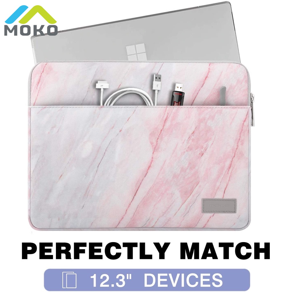 MoKo Laptop Sleeve Case Fits Surface Pro X/Pro LTE 12.3 Inch, Surface ...