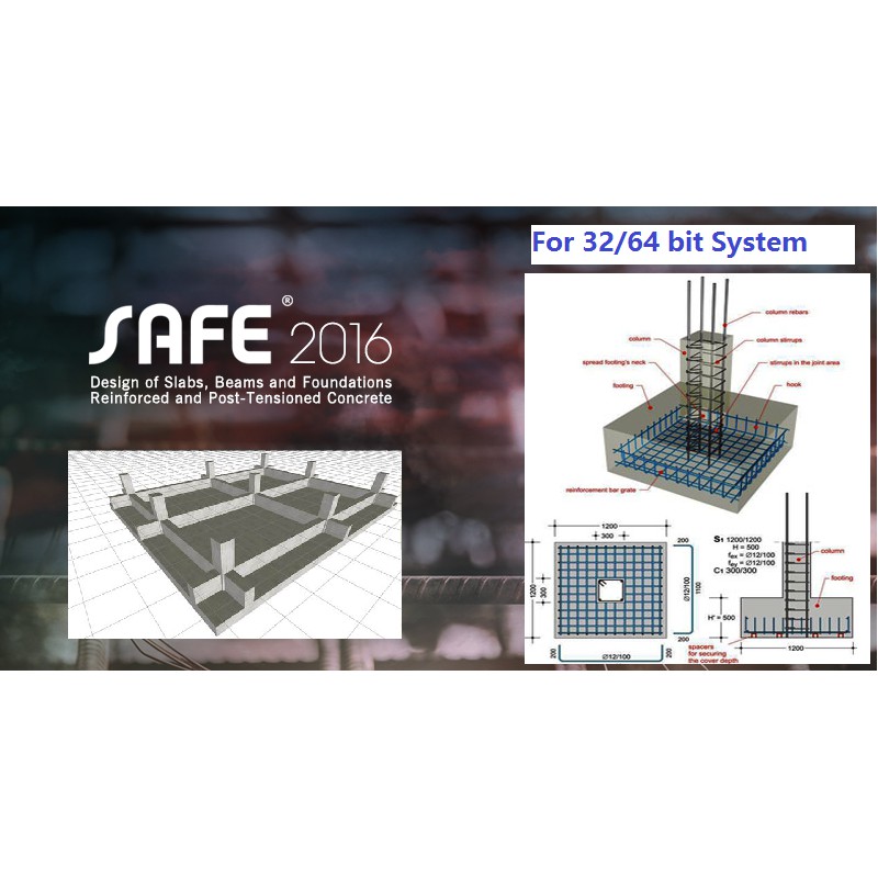 (Best seller) CSI SAFE Post Tensioning 2016 v16.0.2 | Lifetime use | Full Version | Usb ...