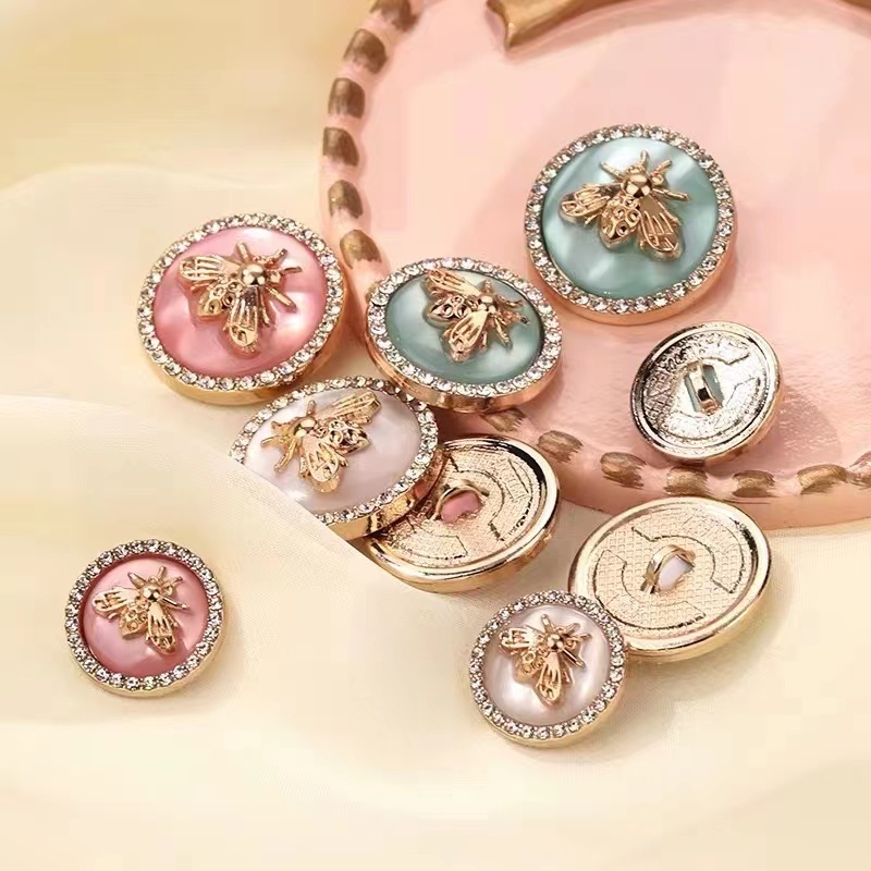 10Pieces/lot Super Beautiful Fashion DIY Sewing Buttons for Coat Luxury ...