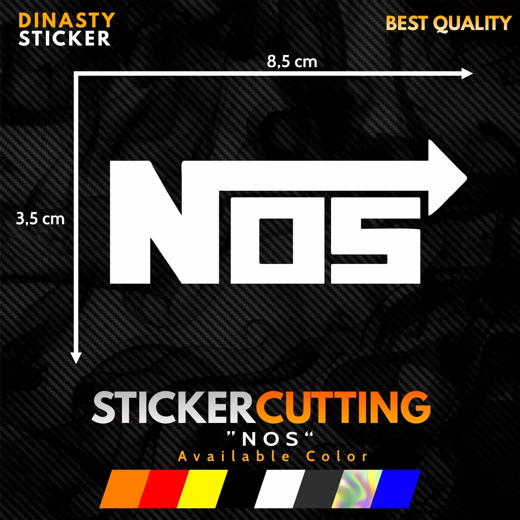 Sticker STICKER CUTTING NOZ NITROUS OXIDE SYSTEM | Shopee Philippines