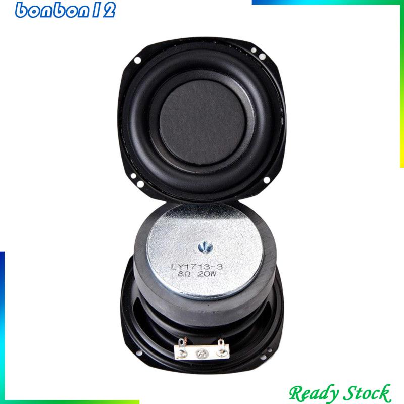 [BonBon] 3 inch Woofer Subwoofer Speaker Powerful Low Noise Stereo ...