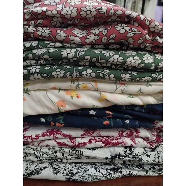 Printed Challis (Kilo) | Shopee Philippines