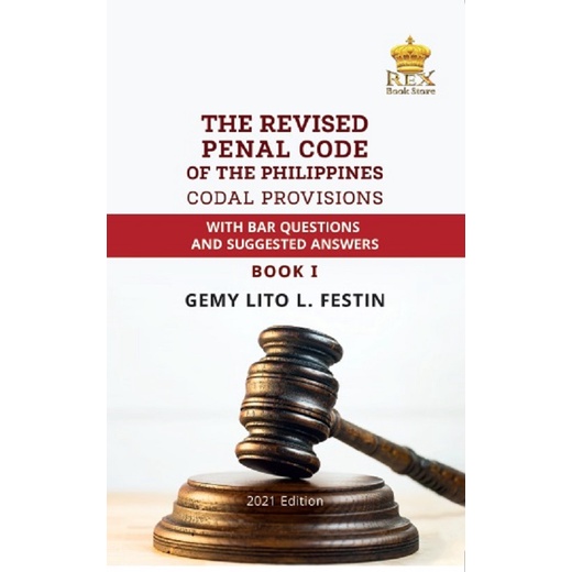 The Revised Penal Code of the Philippines Book I (2020 Edition) by G ...