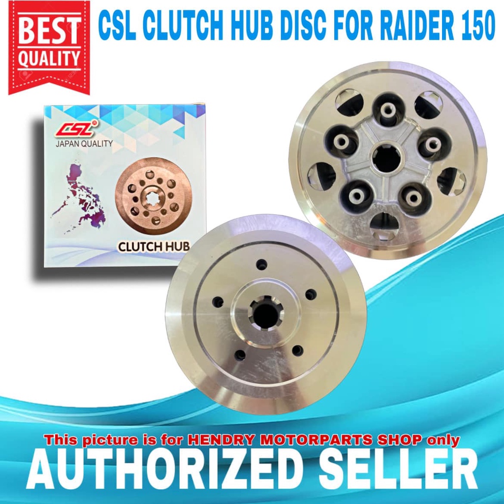 CSL Clutch Disc Hub For Suzuki Raider150 / Raider 150 Motorcycle ...