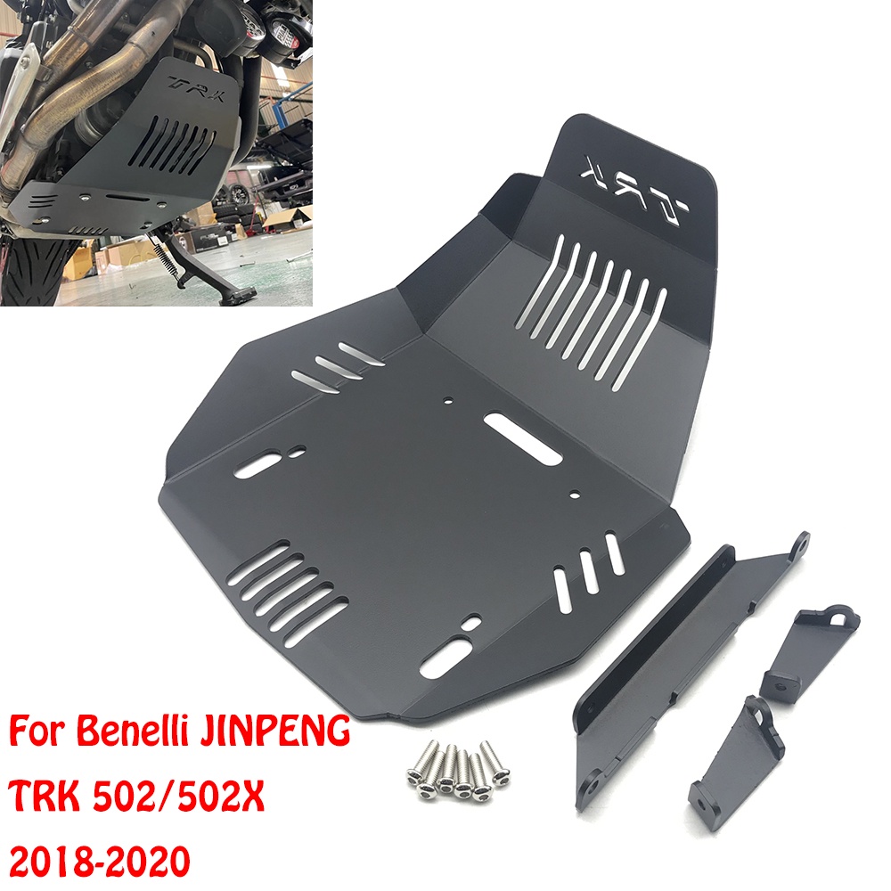 Motorcycle Stainless Steel Skid Plate Engine Protector Guard Chassis ...