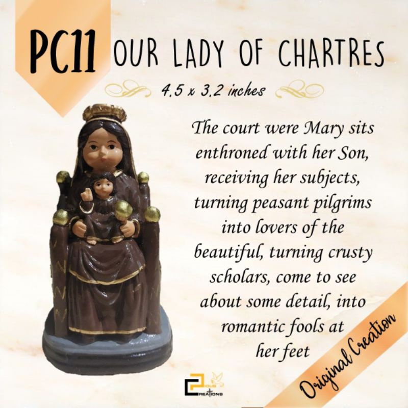 Chibi Mary - Our Lady of Chartres | Shopee Philippines