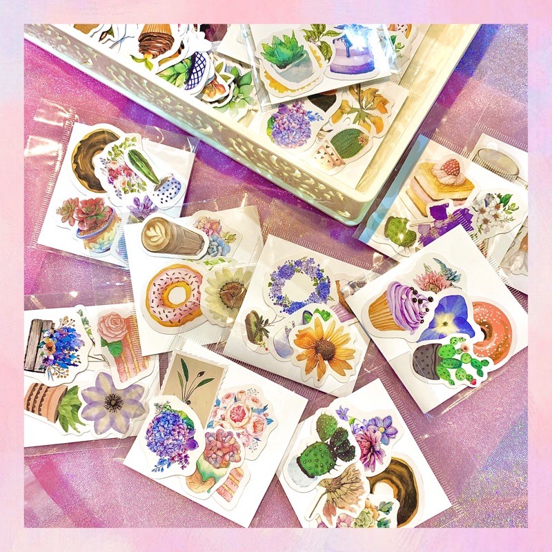Stickers, 5pcs Random Design, Cute Scrapbook Stickers, Journal Decor ...