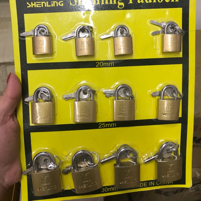 Shenling padlock 12pcs | Shopee Philippines