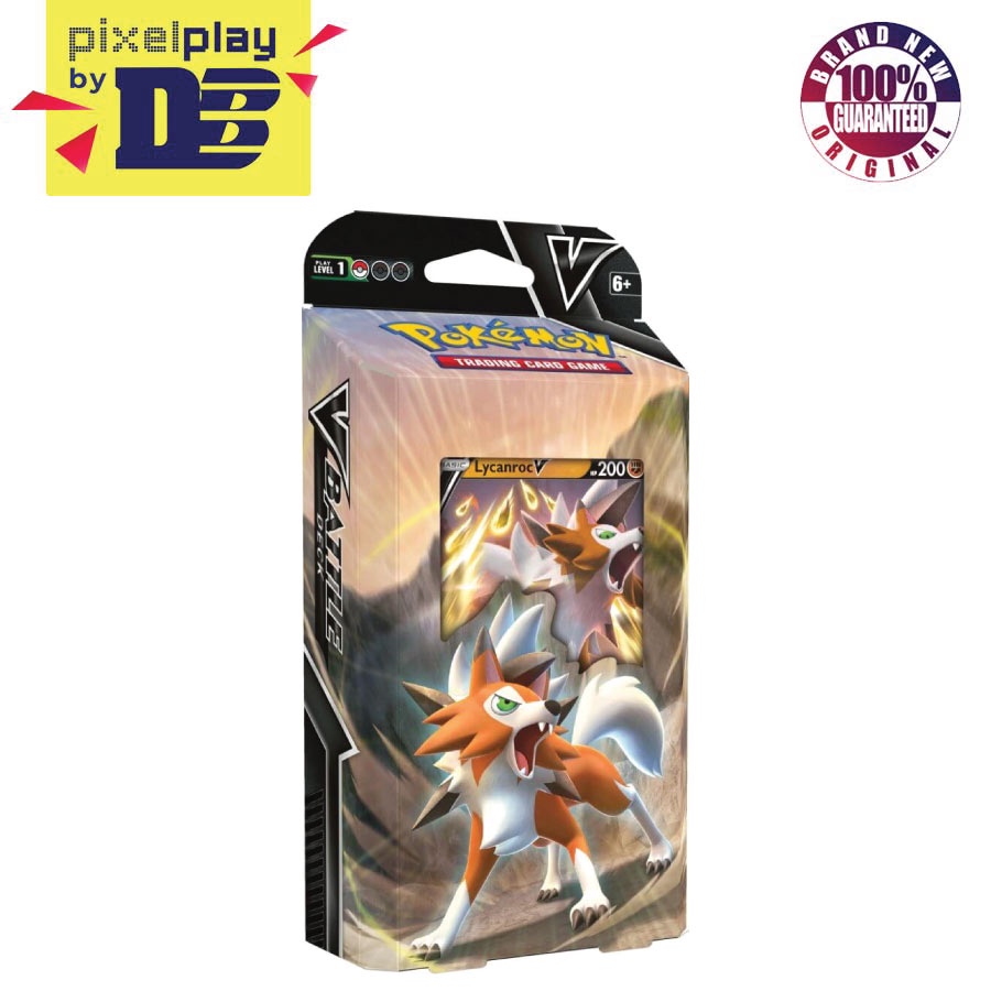 Pokemon Trading Card Game Lycanroc V Battle Deck | Shopee Philippines