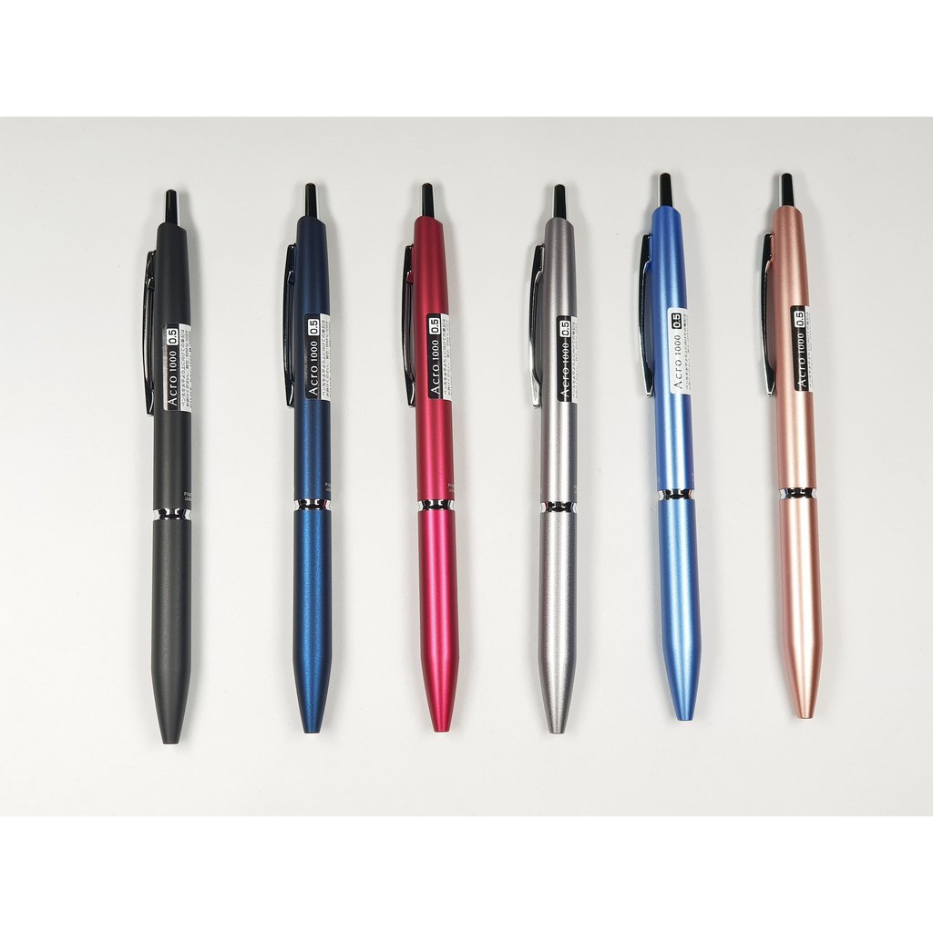 Pilot Acro 1000 0.5 Pen (Black Ink, with Case and Box) | Shopee Philippines