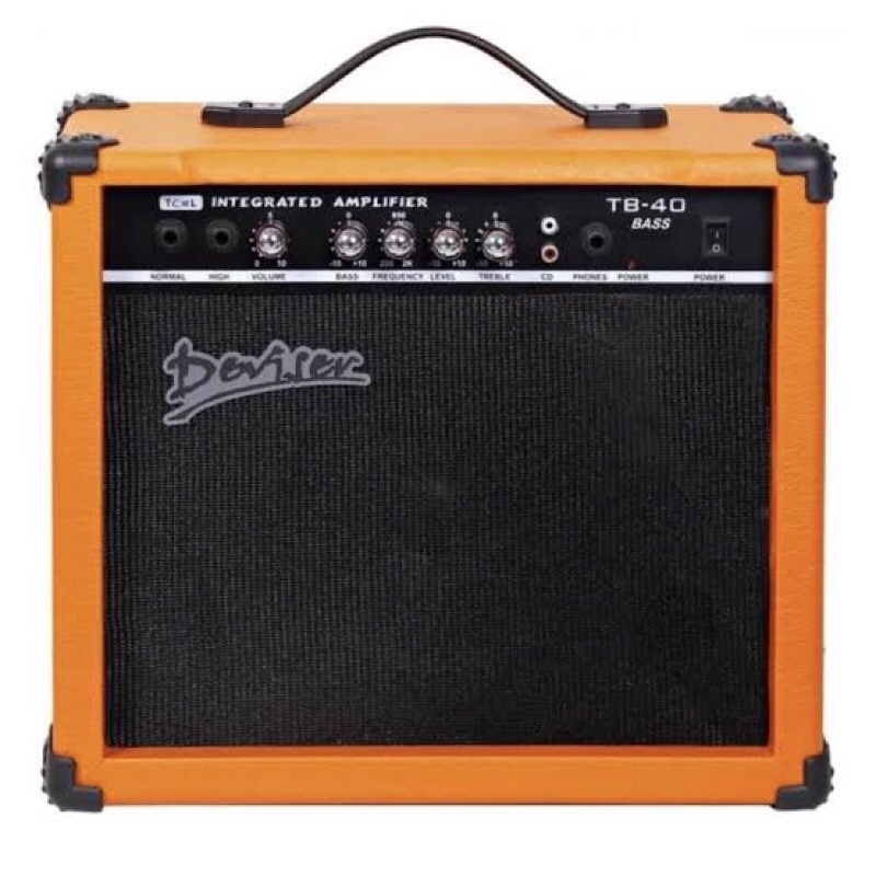 DEVISER TB-40 BASS GUITAR AMPLIFIER 40W | Shopee Philippines