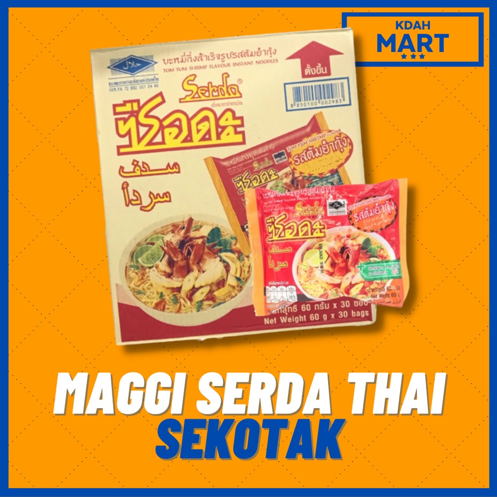 Maggi SERDA THAI Spotak (30pcs) | Shopee Philippines