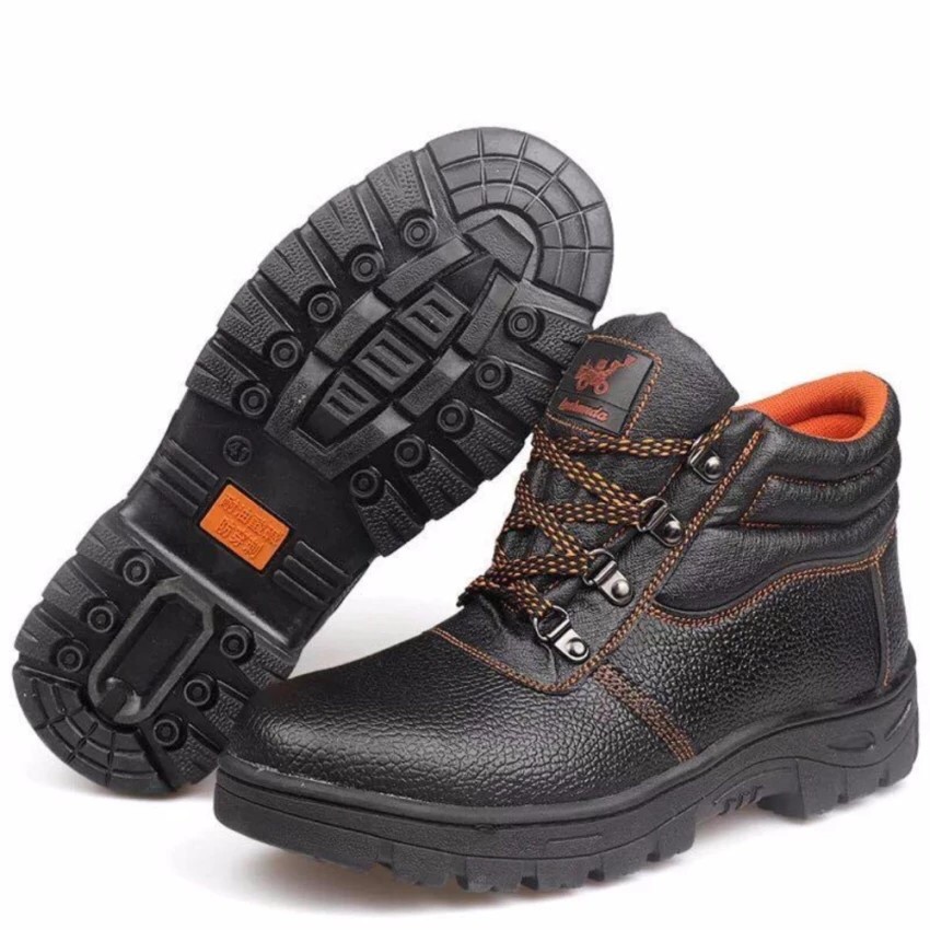 OW-SS001 Forklift Safety Shoes High Cut Sewed And Vulcanized | Shopee ...