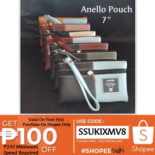 Anello Pouch ( 7 inches ) | Shopee Philippines