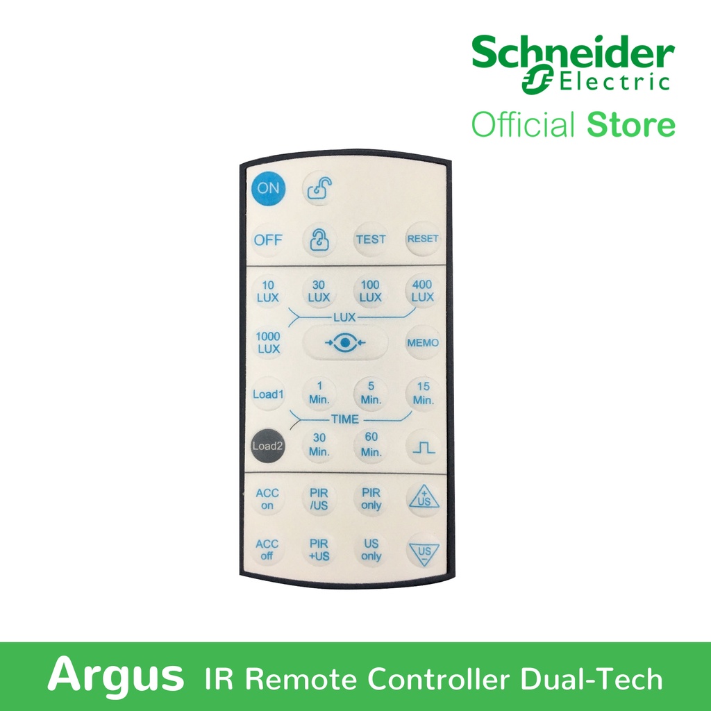 Schneider ARGUS IR Remote Controller Dual-Tech (CCT556011) | Shopee ...