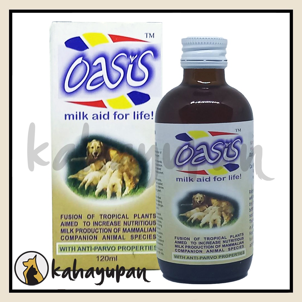 Oasis Milk Aid for Pregnant and Lactating Dogs (120ml) | Shopee Philippines