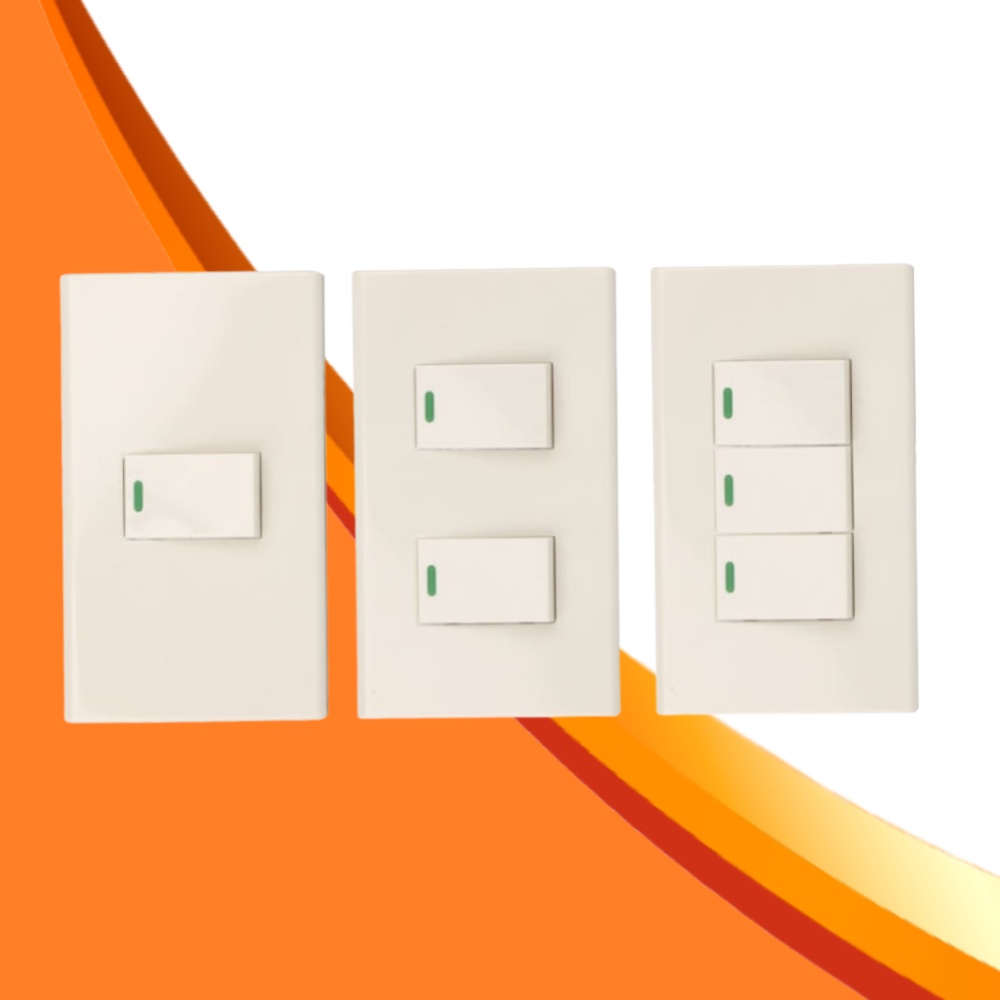 FSL Illuminated Universal Switch High Quality 1 Gang Switch, 2 Gang ...