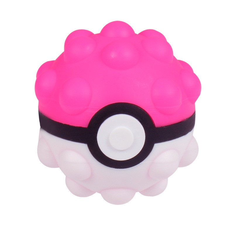 New Antistress Pop It Rainbow Ball Push Bubble Pokeball Fidget Toys ...