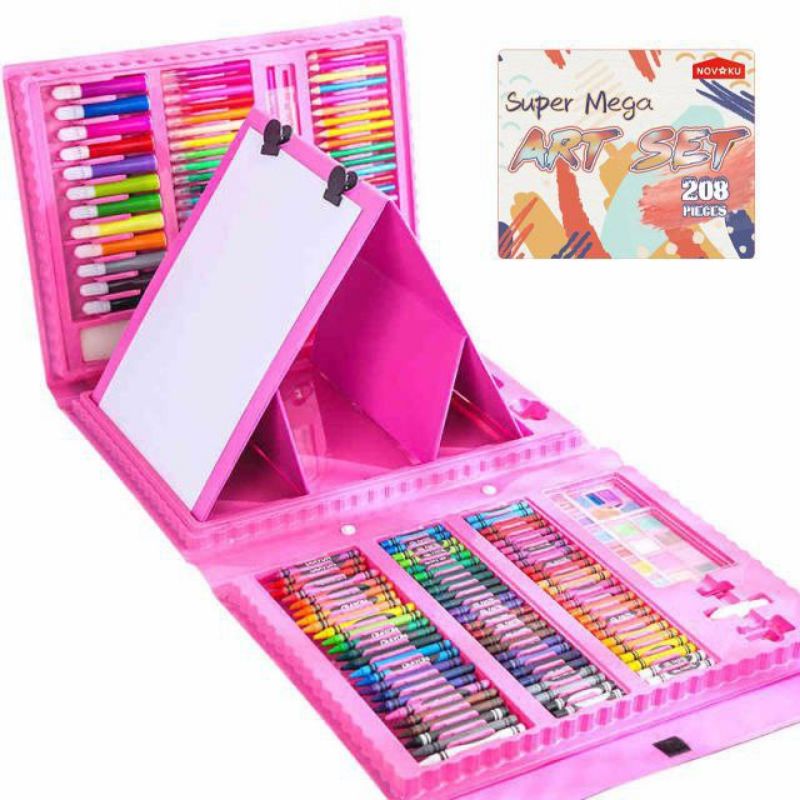 Art set 208 children's crayons | Shopee Philippines