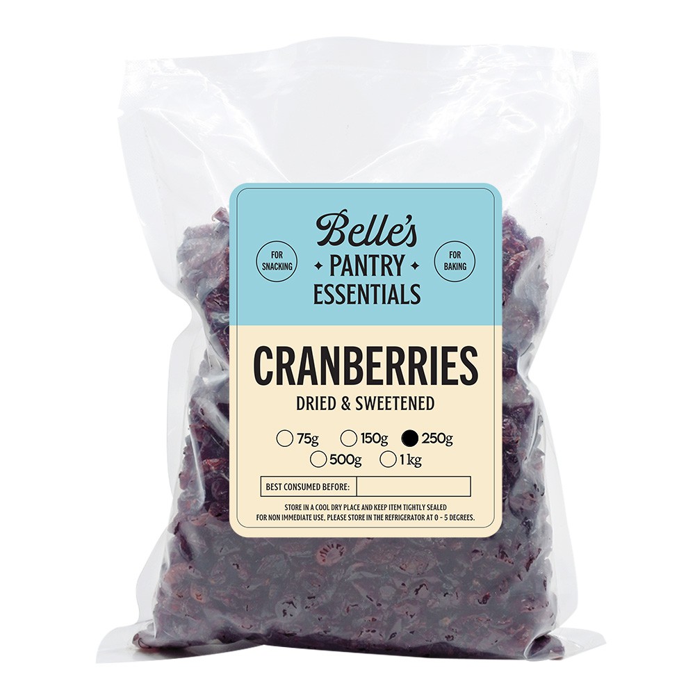 Belle's DRIED CRANBERRIES 250g-1kg | Shopee Philippines