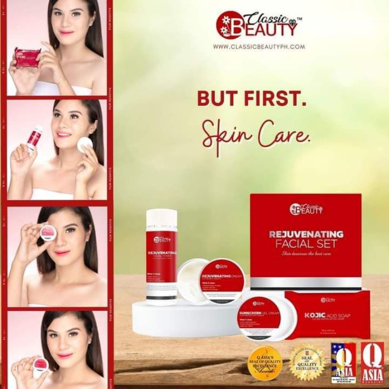 Classic Beauty Rejuvenating Set Glass Skin with FREEBIE | Shopee ...