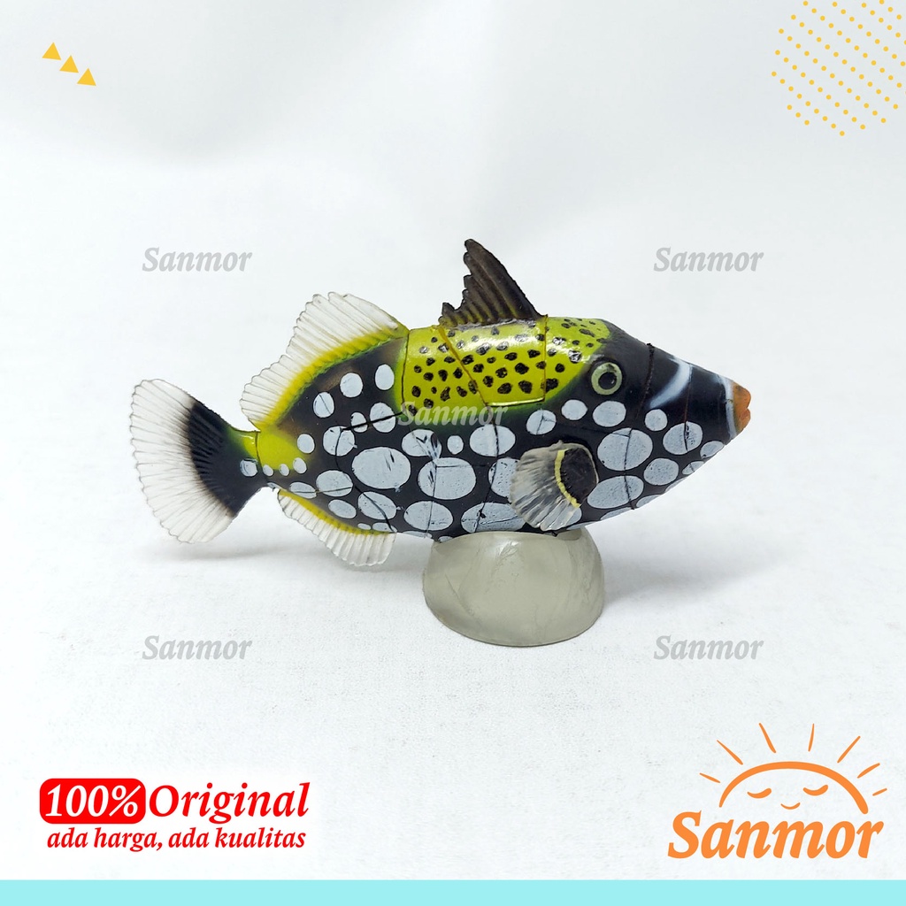 Animal Figure 4D Master Triggerfish/Butterfly fish/Amargasaurus ...