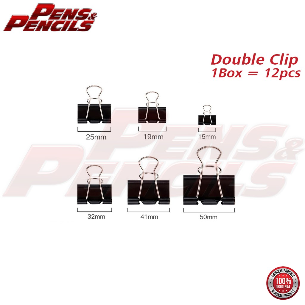Double Clip / Binder Clip / Black Paper Clip / Paper Clip / Paper Clip ...