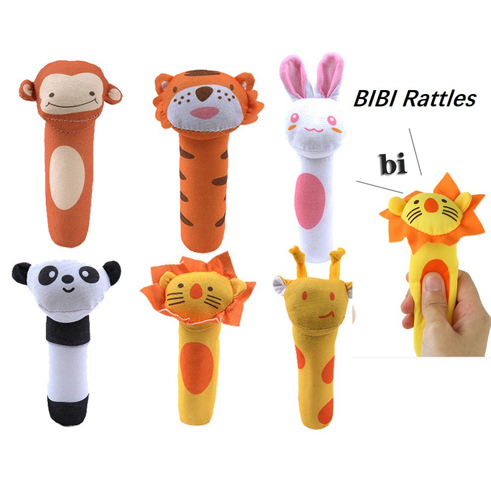 (Ready Stock) Baby BB bar BiBi sticks Cat Plush Doll Crib Bed Hanging ...
