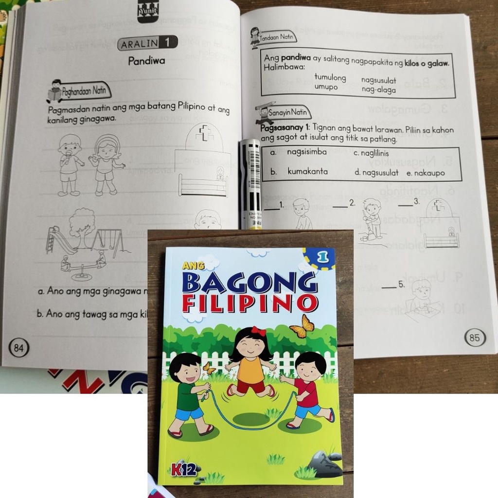 Ang Bagong Filipino workbook (Filipino) Nursery to Grade 3 | Shopee Philippines