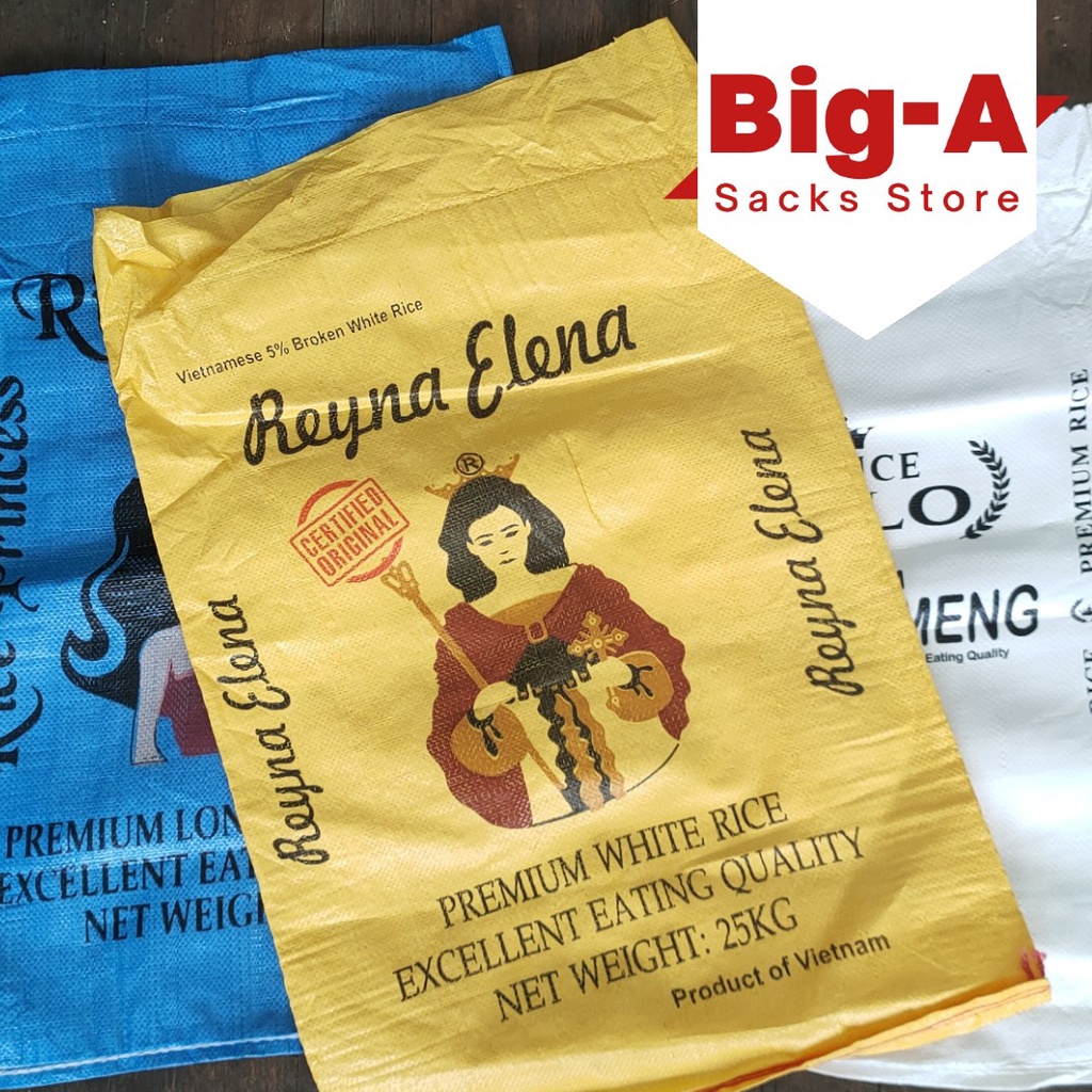 (10PCS) Used Rice Sack/ Sako/ Sako Bag/ Empty Sack Sand Bag/ 25kg Sacks ...