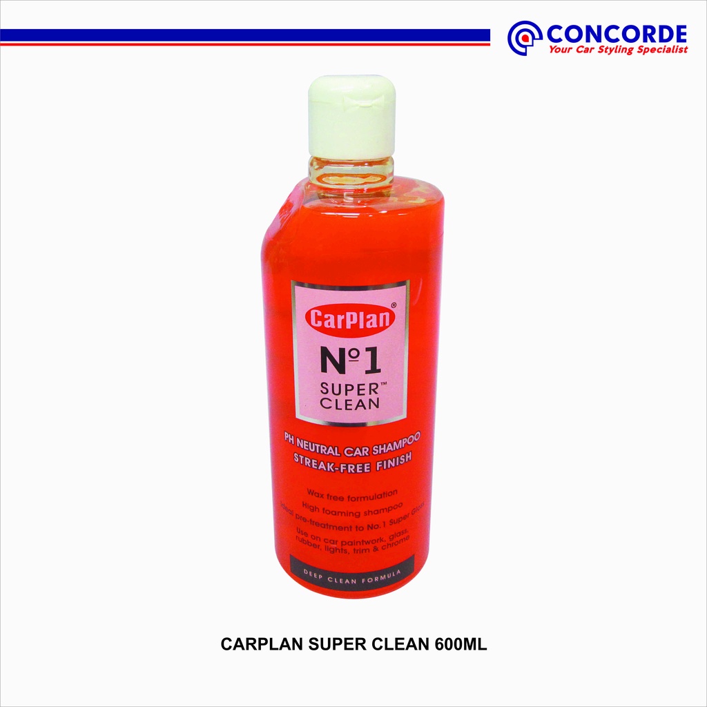 CONCORDE CARPLAN SUPER CLEAN 600ML | Shopee Philippines
