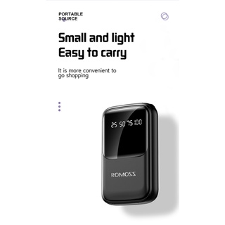Romoss KC15 20000mah Fast Charger Powerbank With LED Emergency Light ...