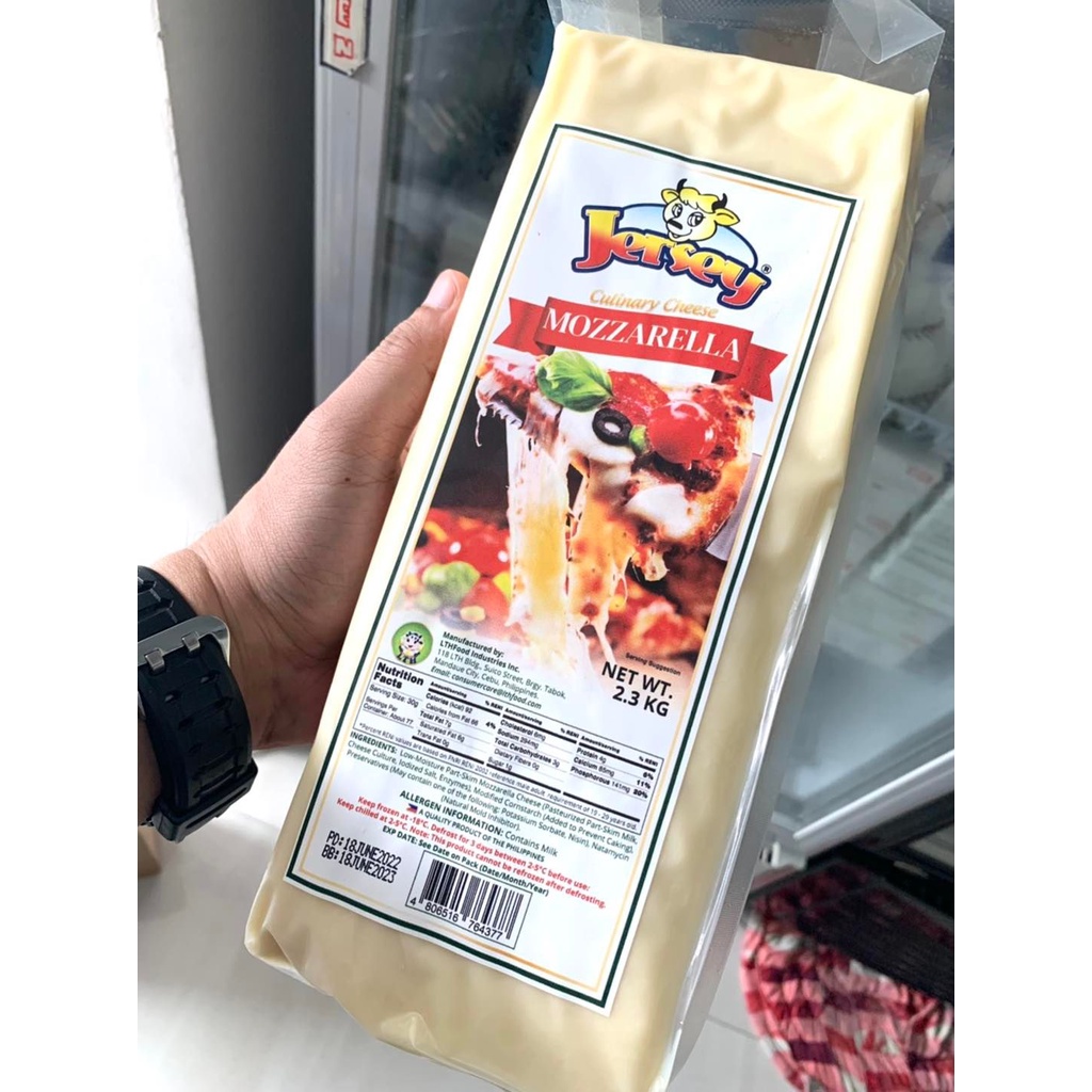 Jersey Mozzarella Cheese 2.3 Kg LUZON AREAS ONLY - FLASH COURIER ONLY ...