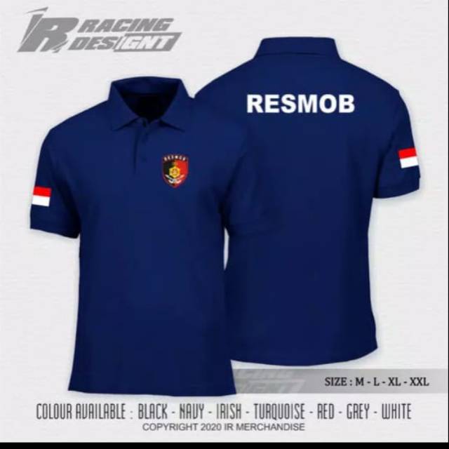 Resmob RESERSE MOBILE polo collar T-shirts | Shopee Philippines