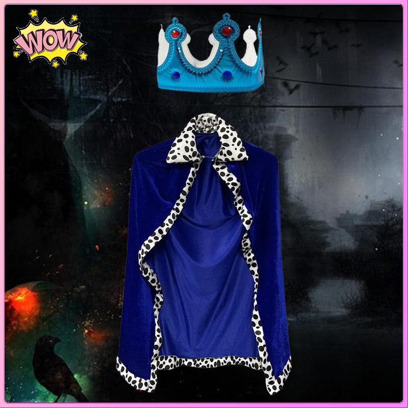 [ King Robe Kids Halloween Costume Cosplay Role Play Preschool Dress up ...