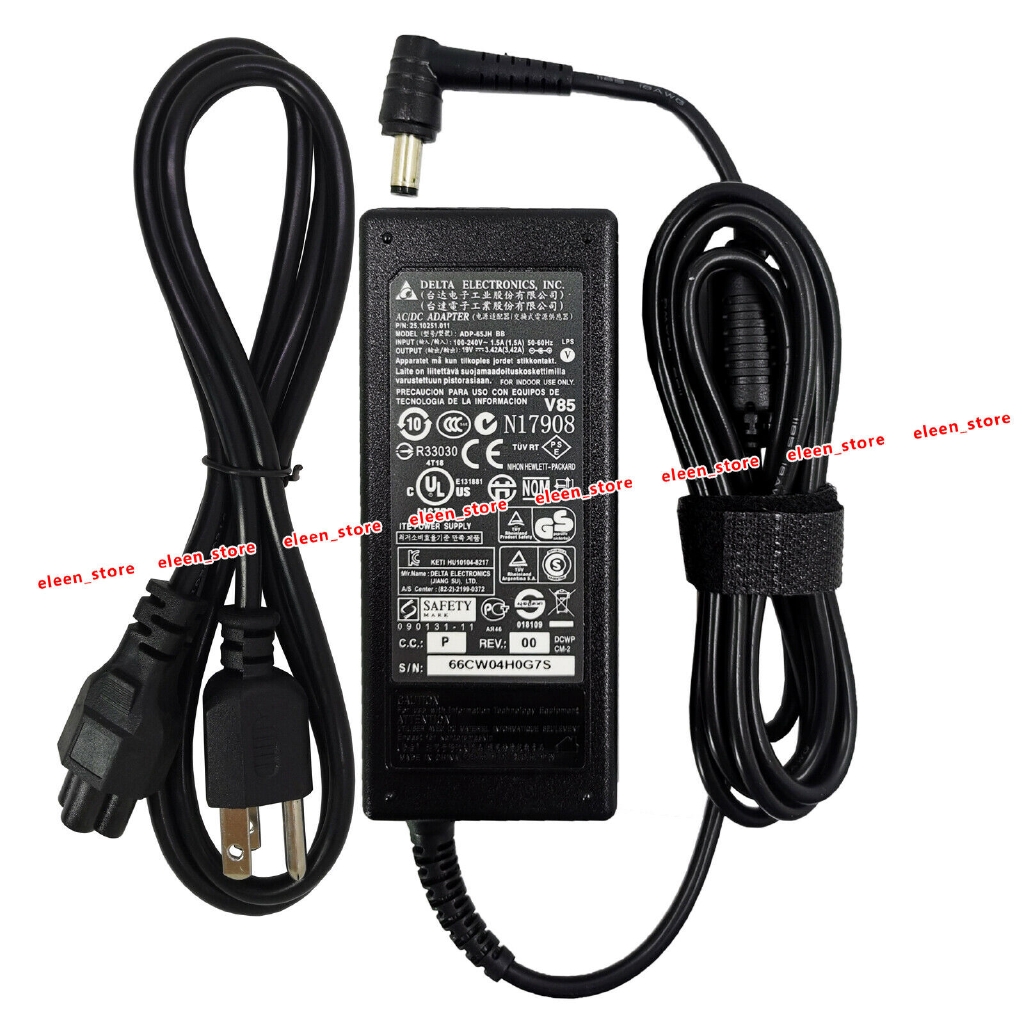 Delta 65W 3.42A 19V Laptop AC Adapter Charger For MSI GS30 ADP-65JH BB ...