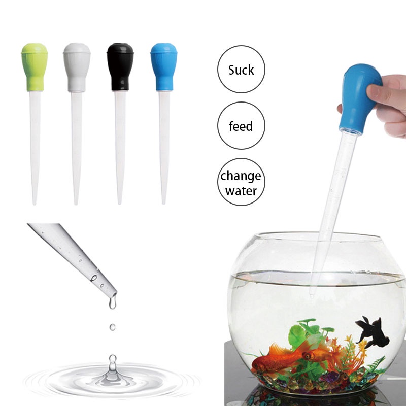 30Ml Supply Tube Aquarium Clean Tool Aquarium Siphon Pipette Fish Tank ...